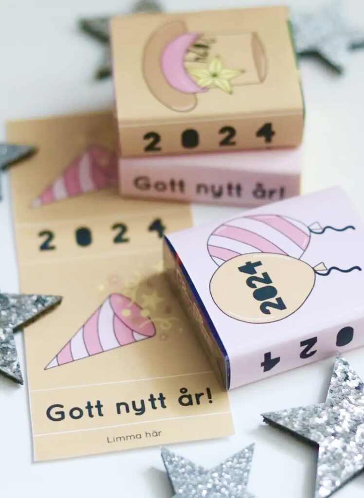 TABLETTASK-NYÅR - Kreativa Karin